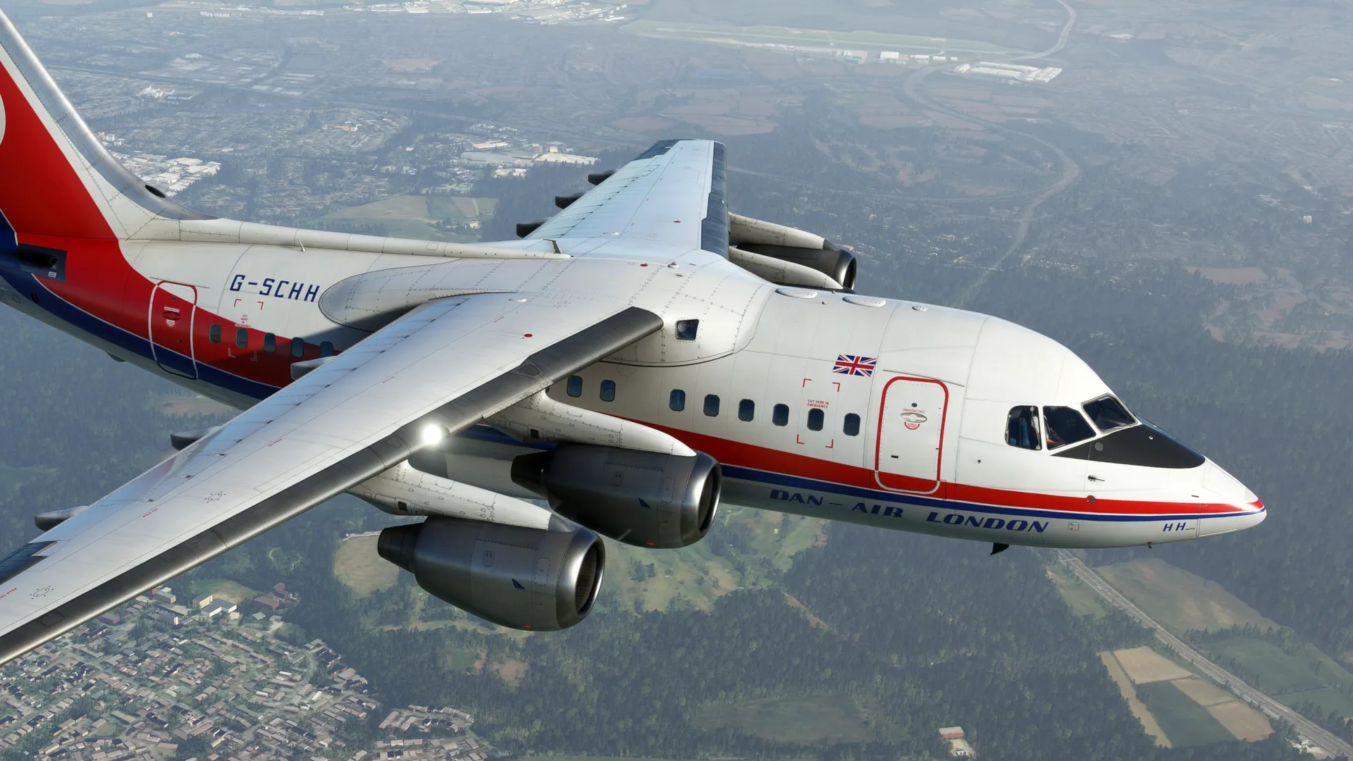 British Aerospace BAe-146for Microsoft Flight Simulator 2020[by JustFlight]