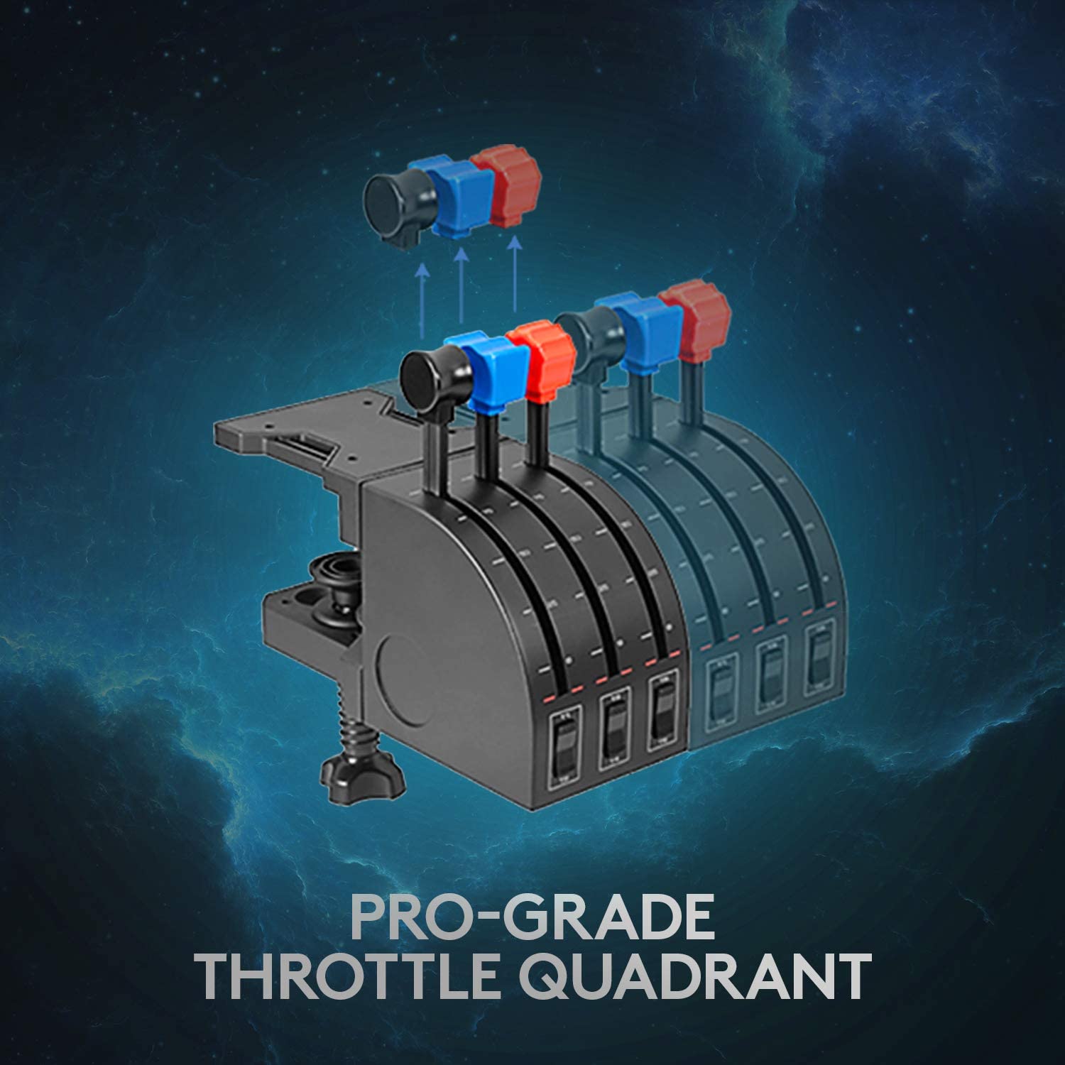 Yoke & Engine Controls[by Saitek / Logitech G]